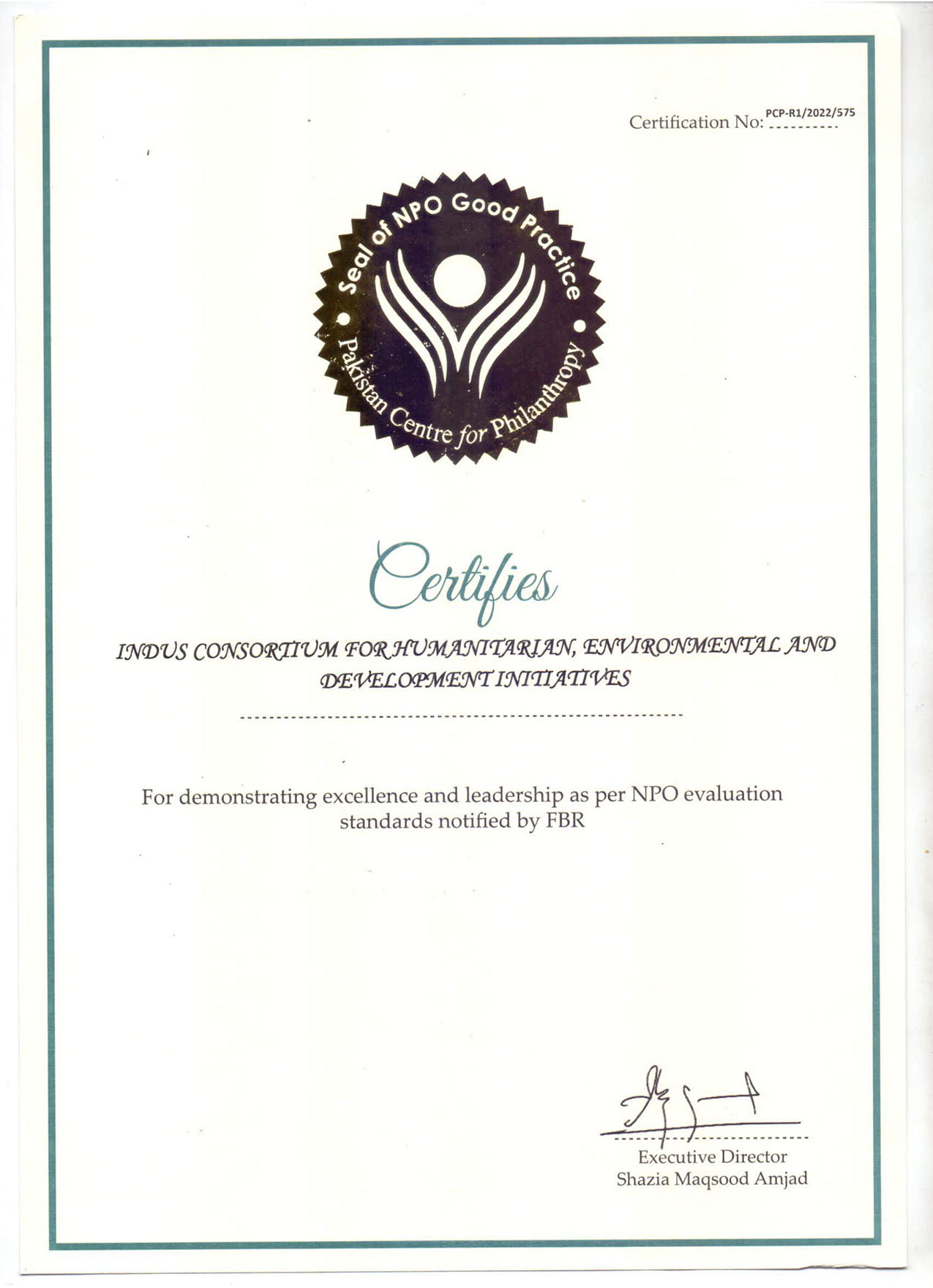 PCP Certification – Indusconsortium